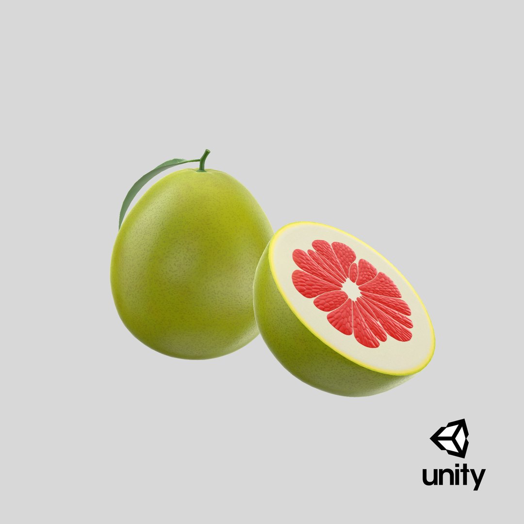 Cartoon Pomelo 3D - TurboSquid 2091303