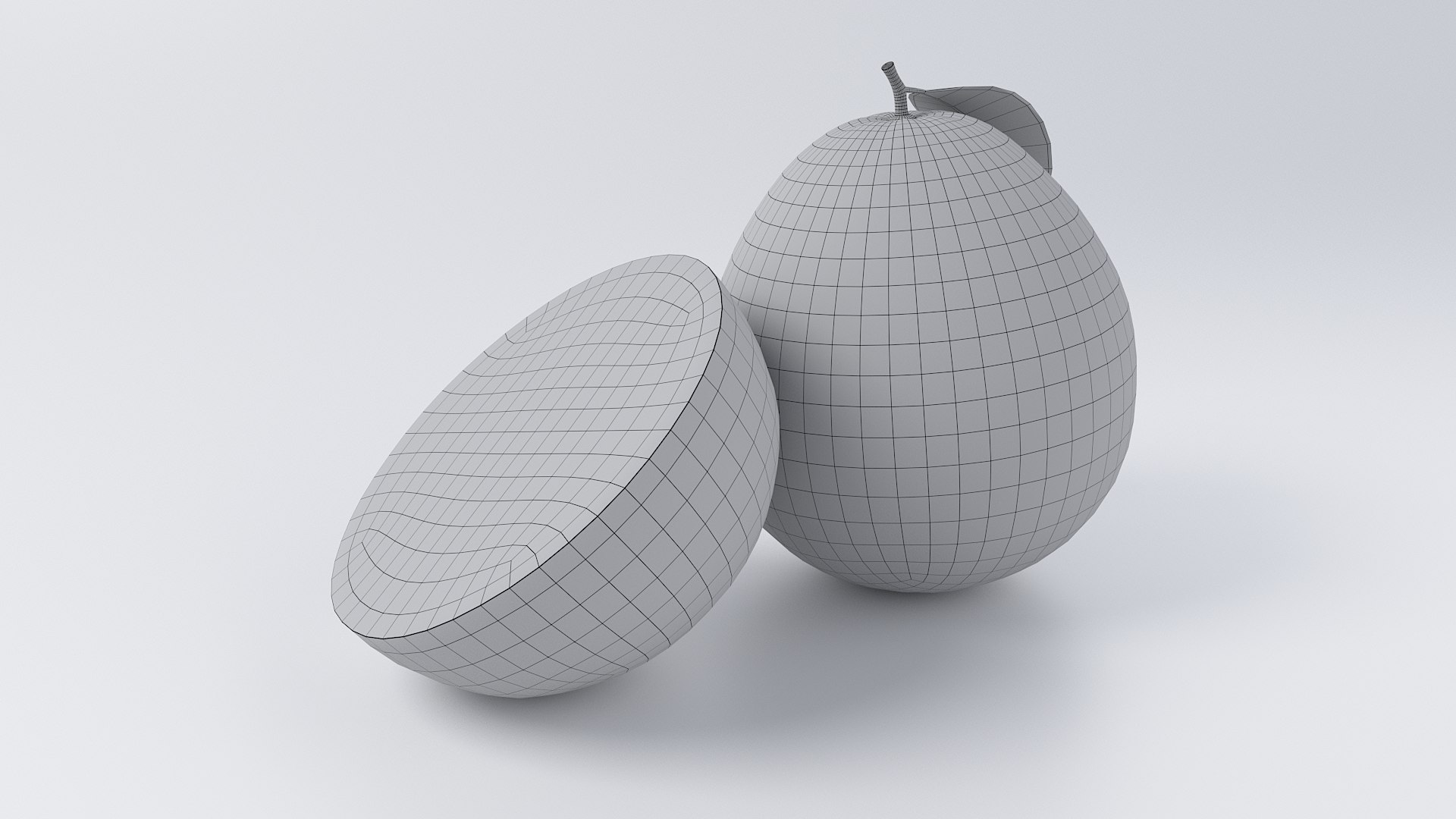Cartoon Pomelo 3D - TurboSquid 2091303