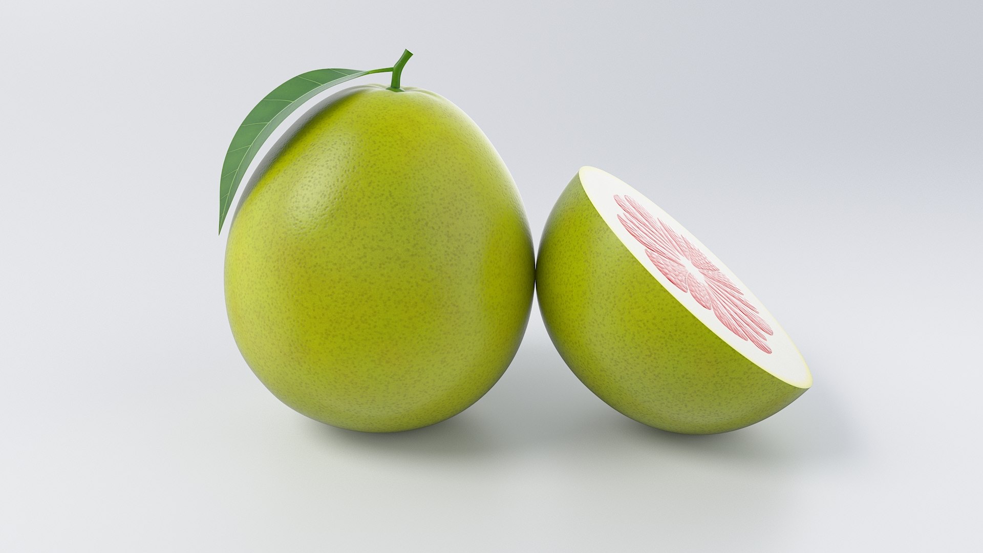 Cartoon Pomelo 3D - TurboSquid 2091303
