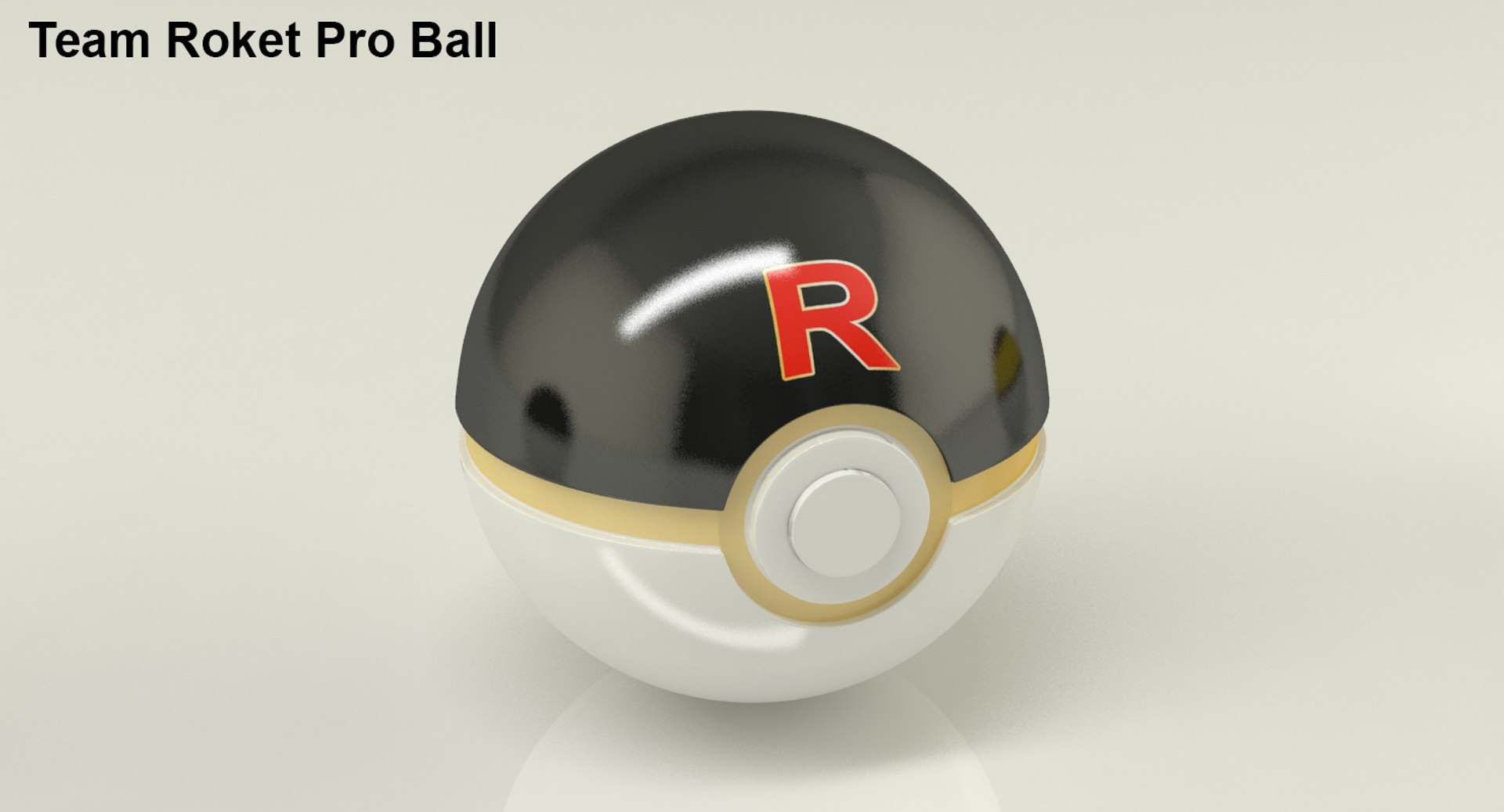 3d Pokeball Poke Ball Model