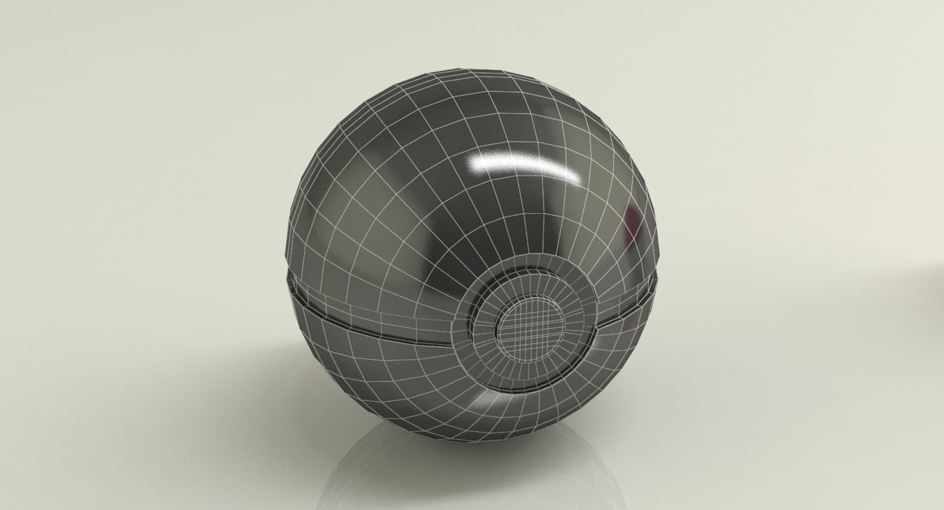 3d Pokeball Poke Ball Model