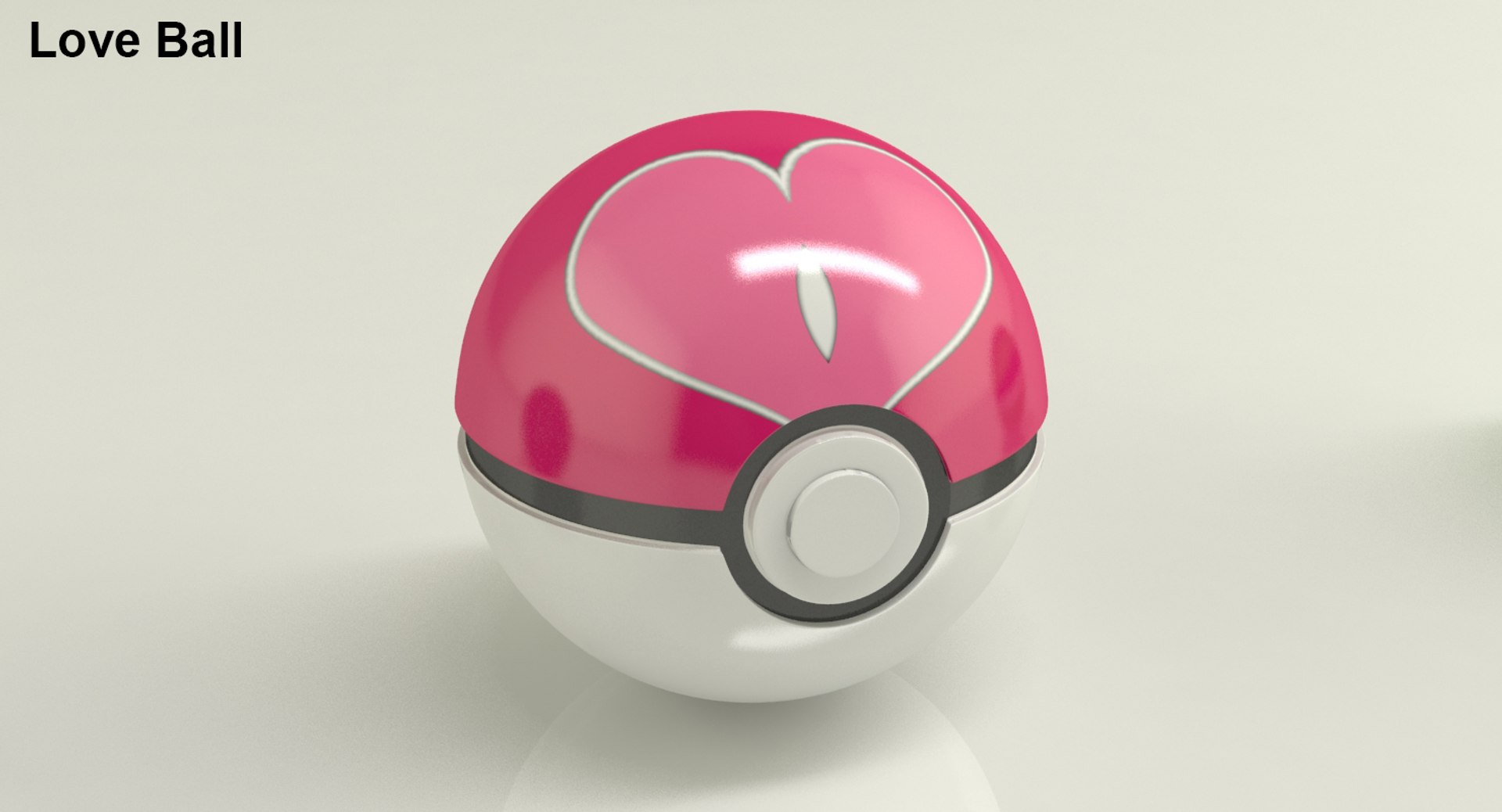 3d Pokeball Poke Ball Model