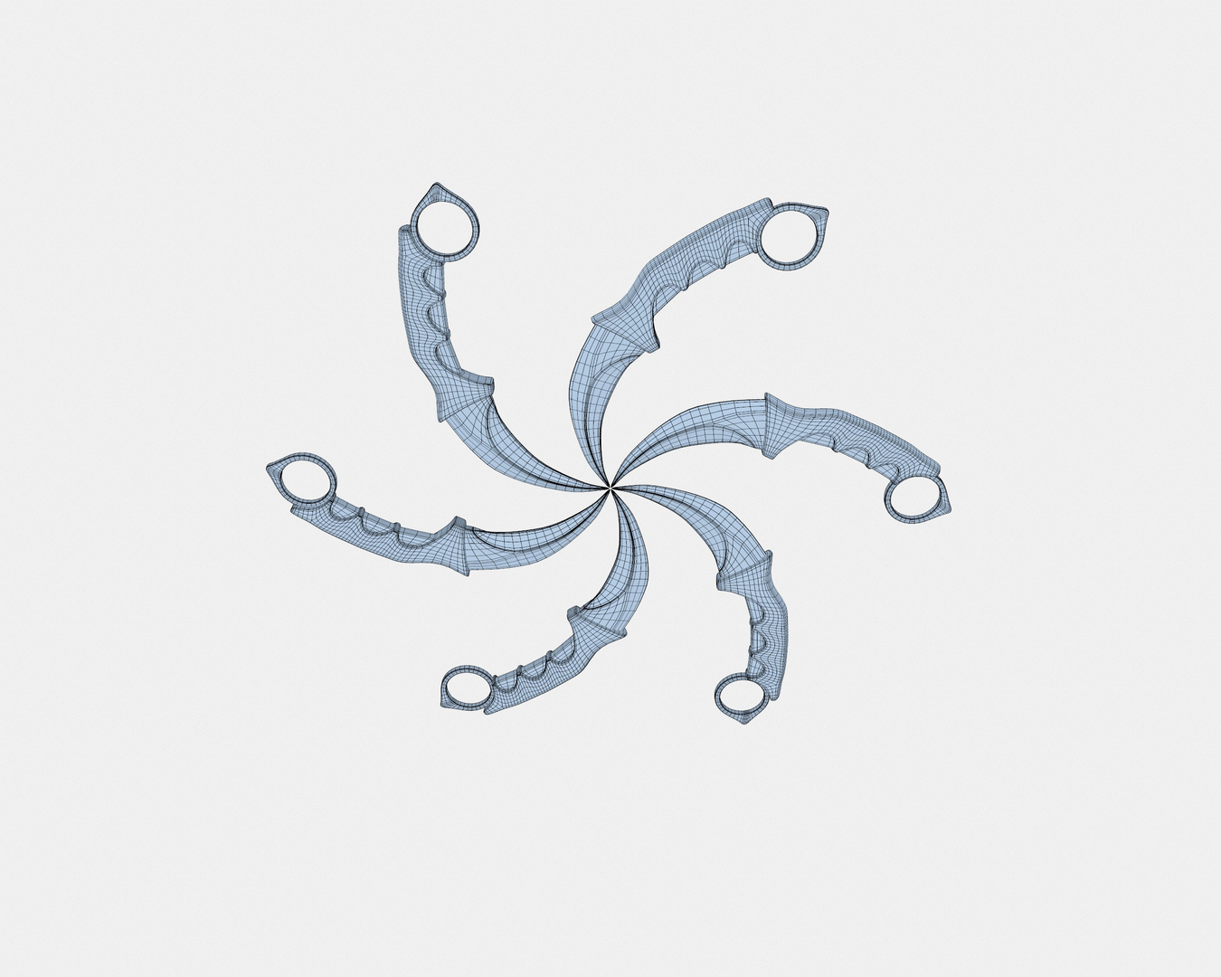 Original Knife Design 3D Model - TurboSquid 1302850