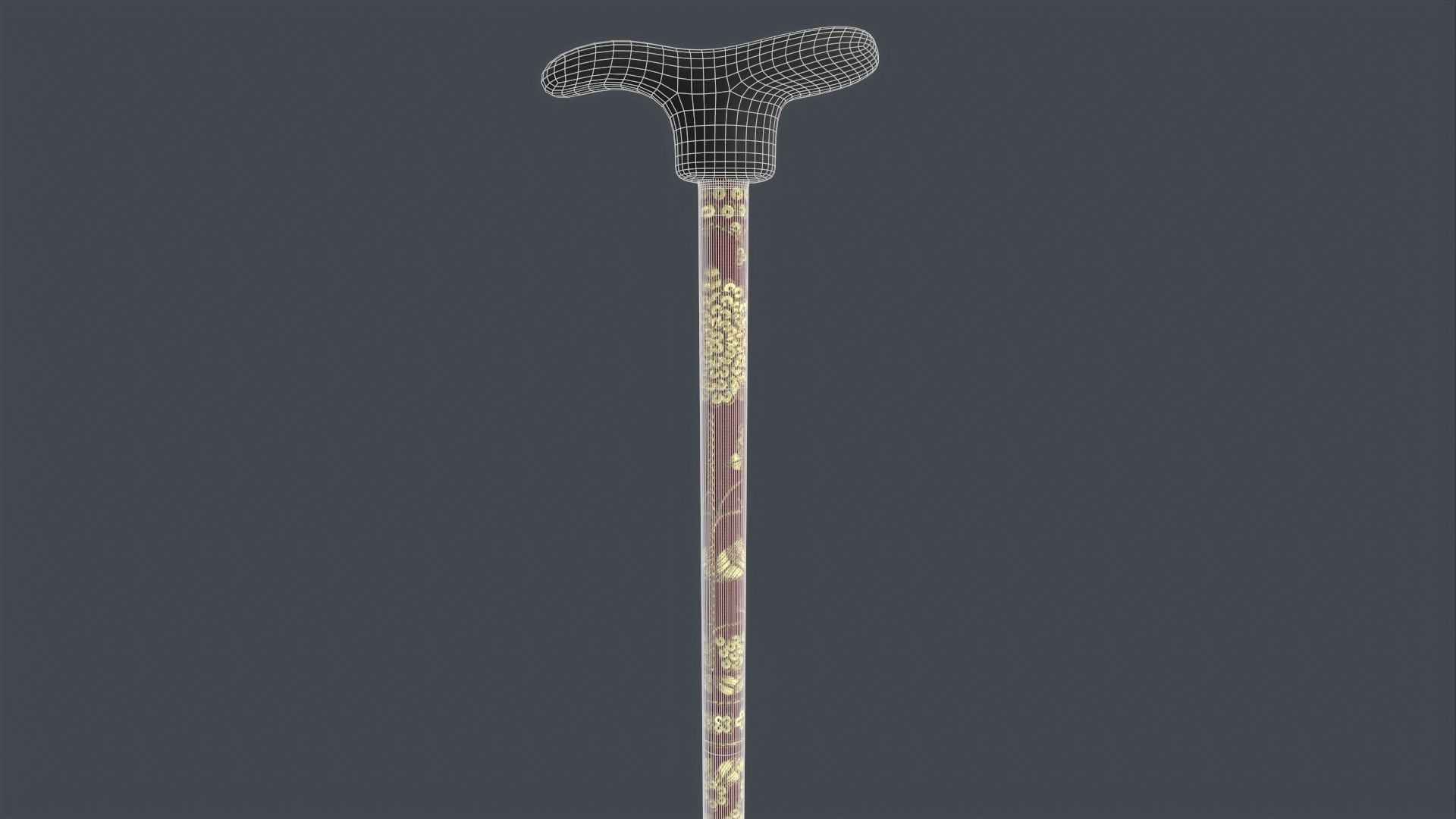 Wooden Walking Stick 3D Model - TurboSquid 1897783