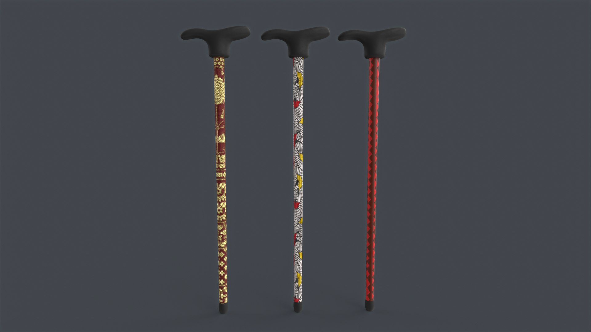 Wooden Walking Stick 3D Model - TurboSquid 1897783