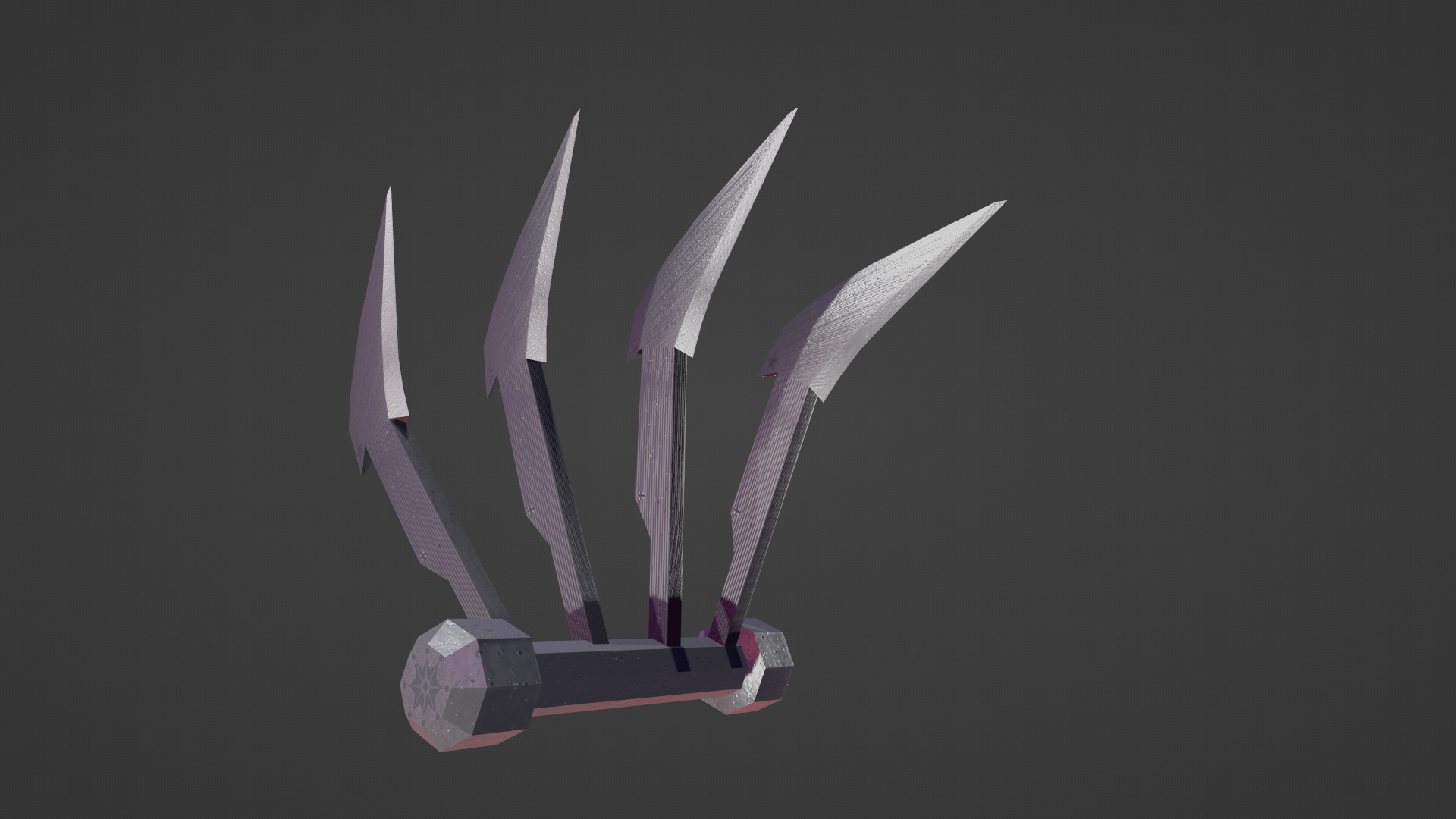 3D STEEL CLAWS - TurboSquid 2271462