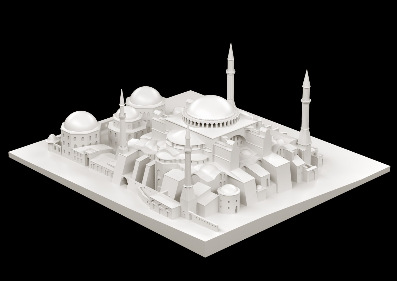 Hagia Sophia 3D Model - TurboSquid 1366487