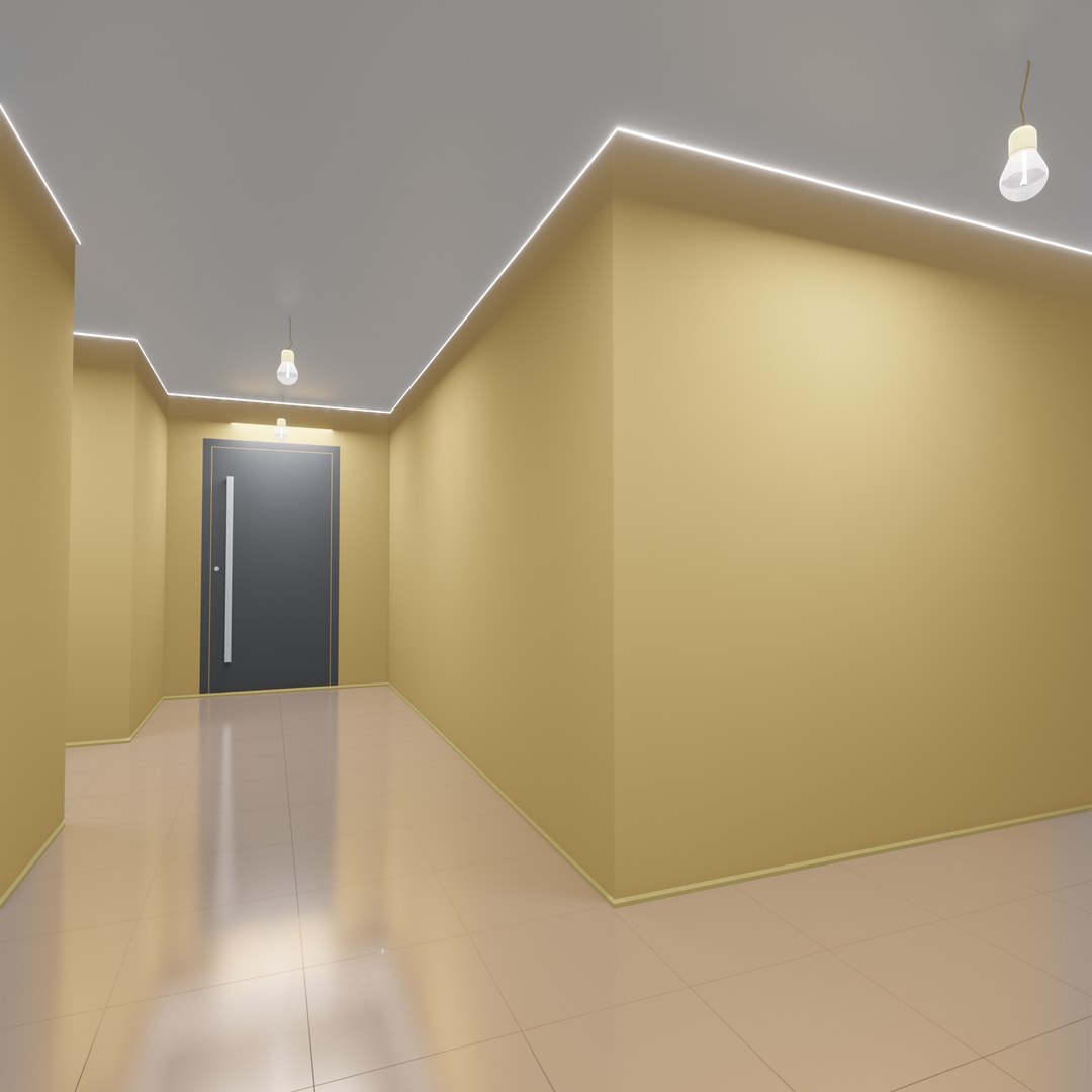3D Hallway 06 - TurboSquid 1889234