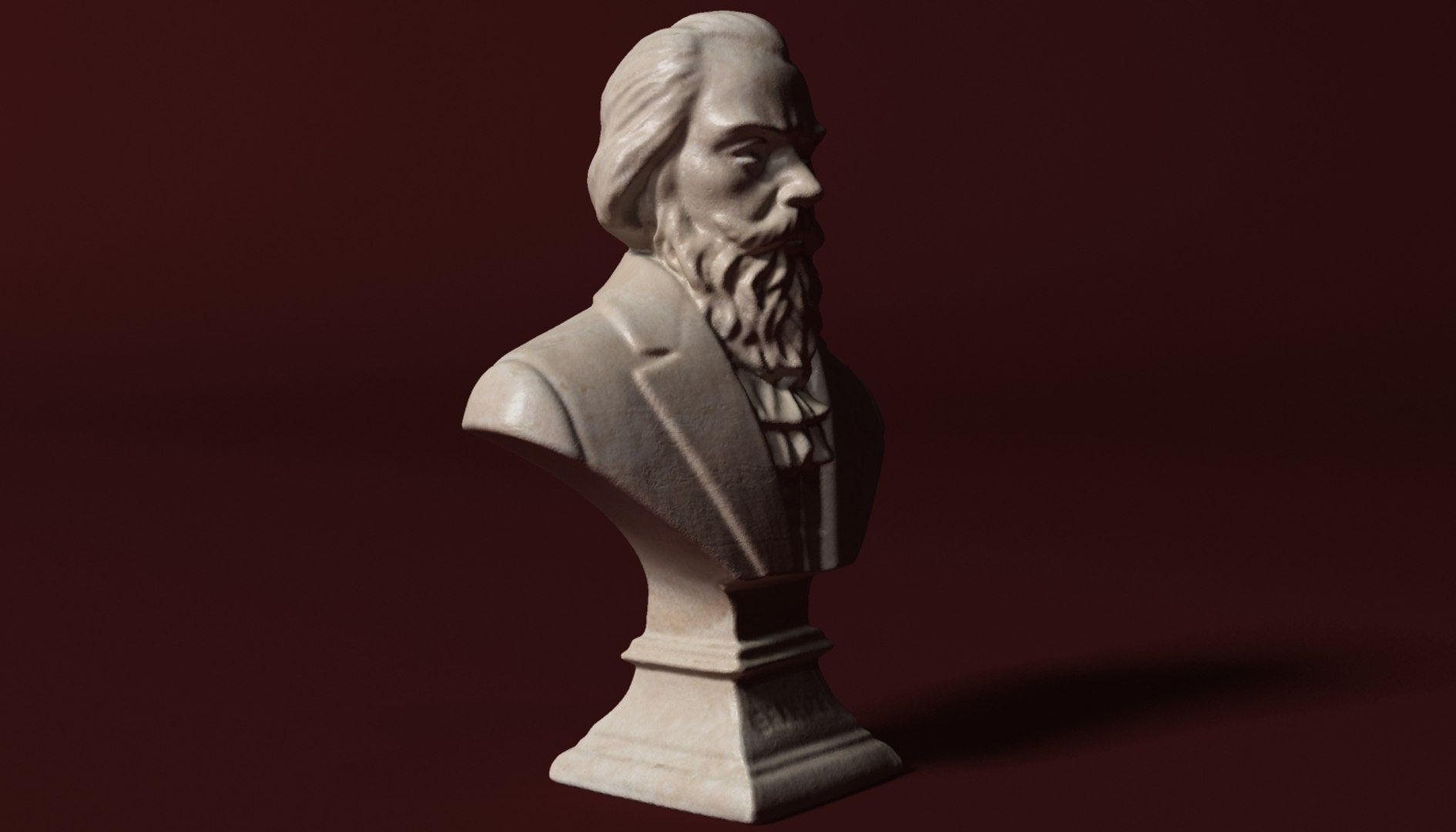 Brahms status 3D model - TurboSquid 1276198