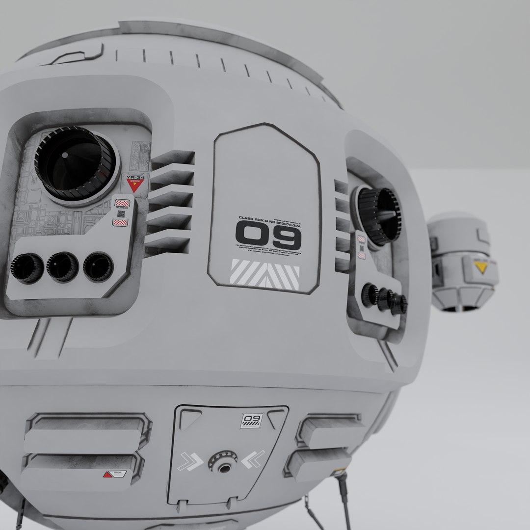 Free Spherical Ship 3D - TurboSquid 2216022