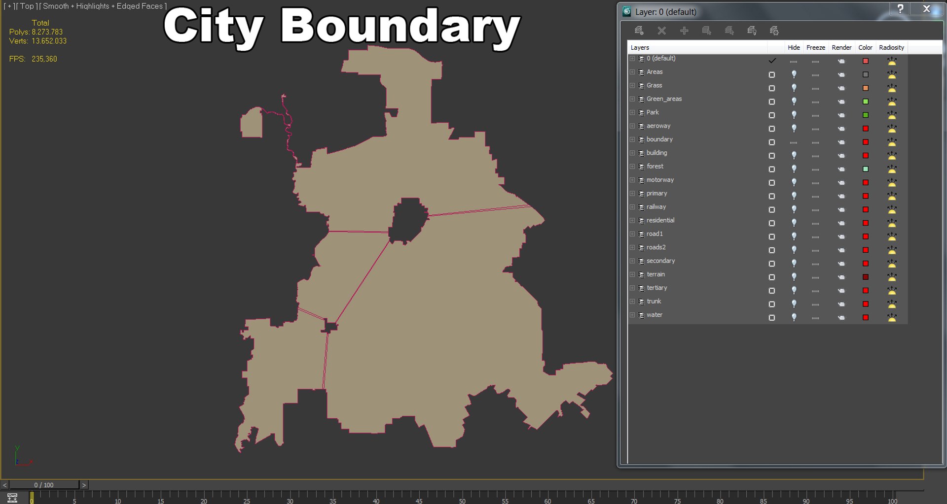 Dallas Skyline Complete 3D Model - TurboSquid 1475411