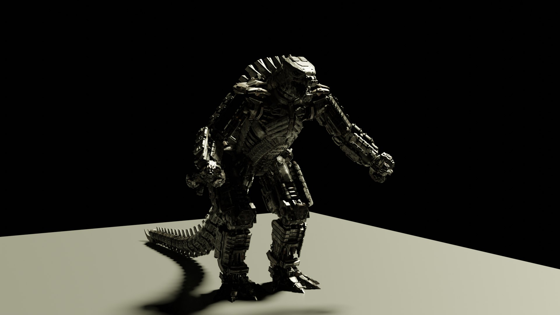 Mech Zilla 3D - TurboSquid 1845108