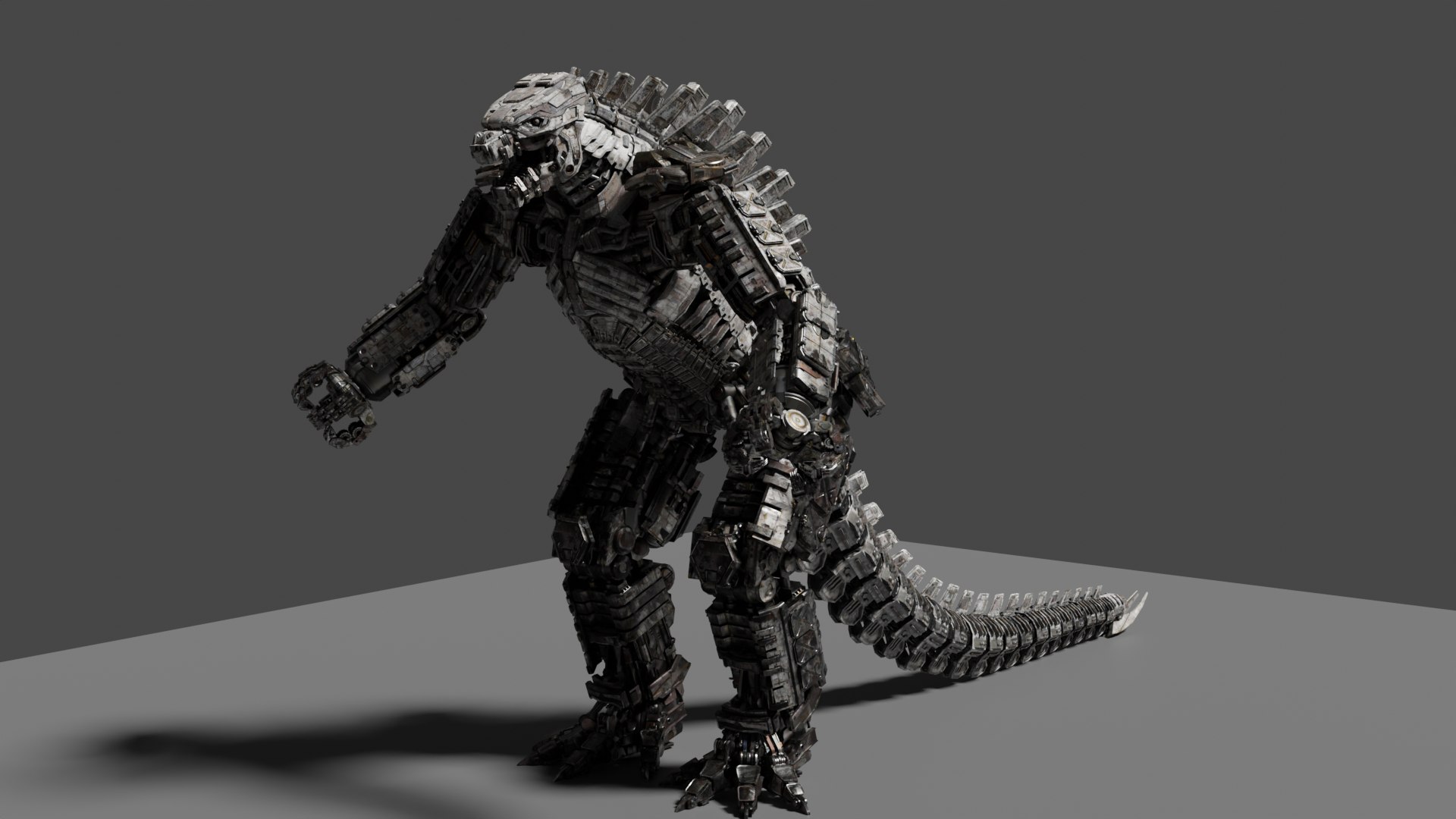 Mech Zilla 3D - TurboSquid 1845108