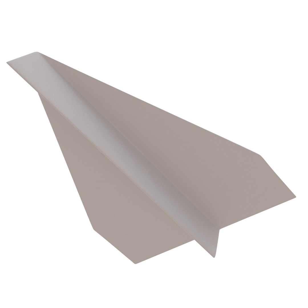 paper plane 3 3d model