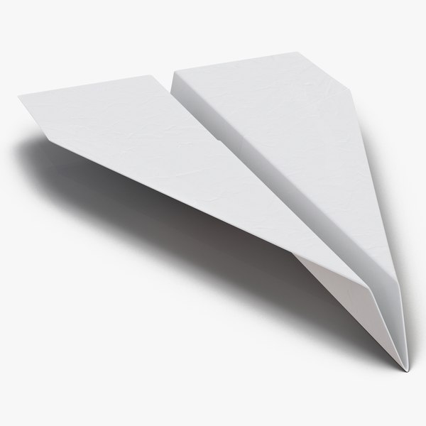 paper plane 3 3d model