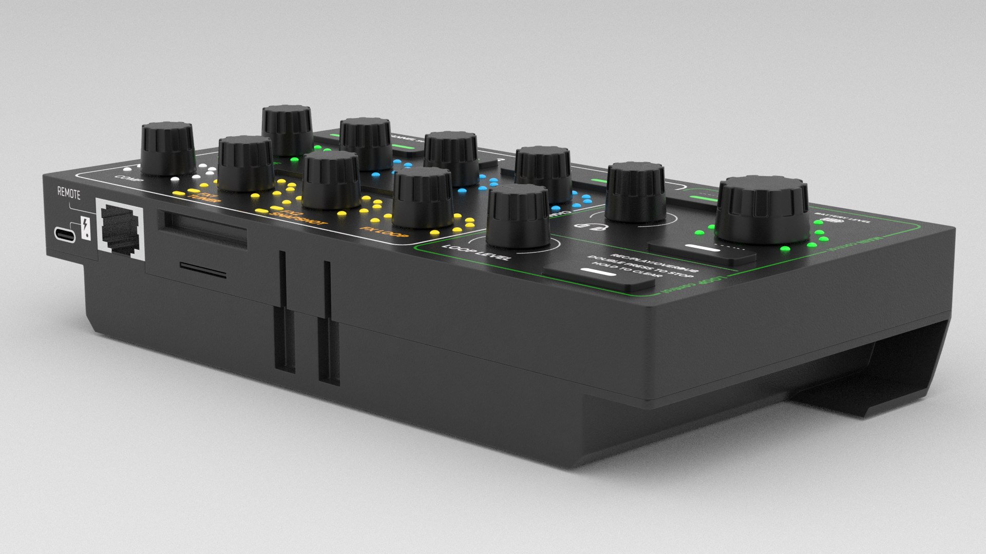 Mackie Breakaway Controller 6-Channel Mixer 3D - TurboSquid 2191784