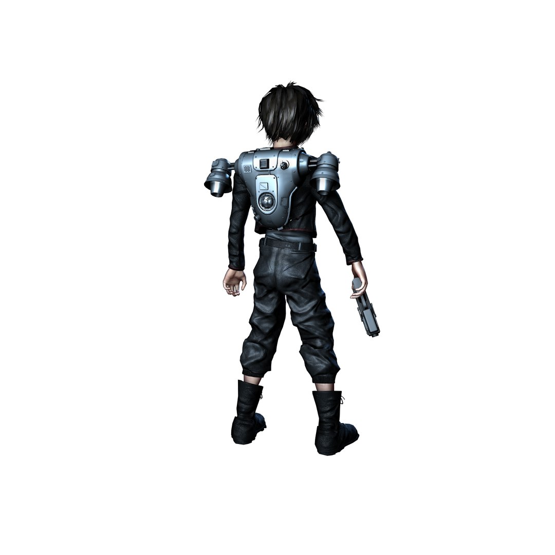 Space hacker 3D model - TurboSquid 1398249