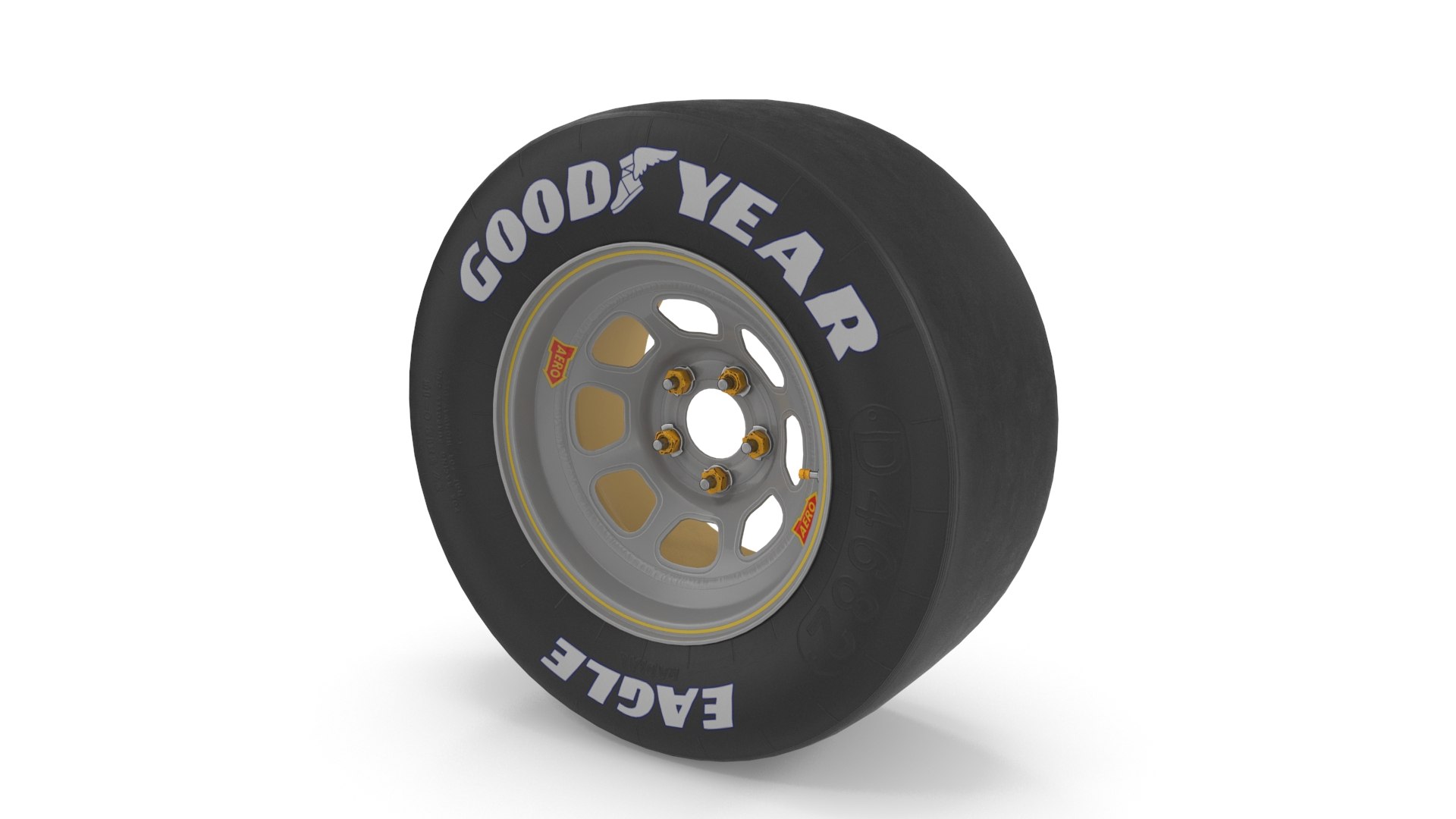 Low-poly Race Car Wheel Rim 3D - TurboSquid 1444714
