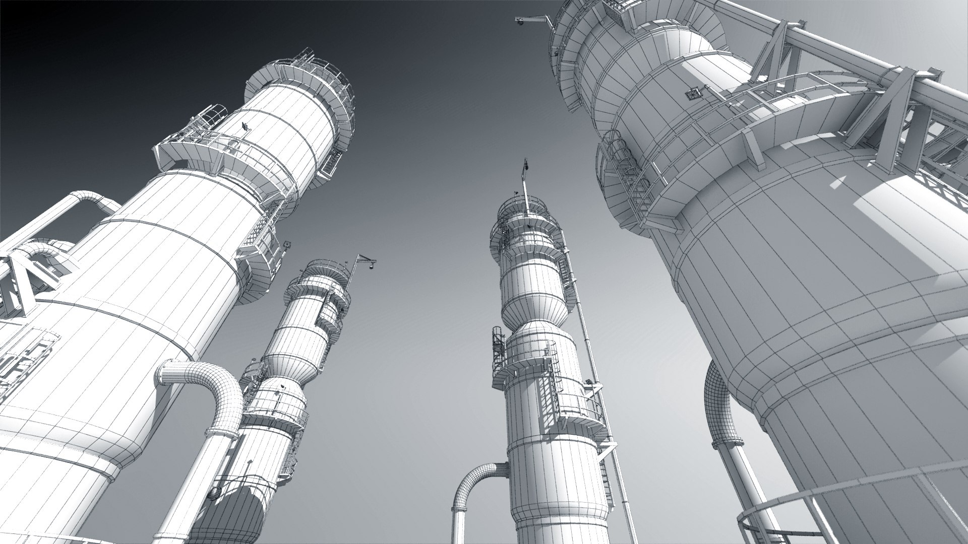 Metal Refinery Part 01 3D Model - TurboSquid 2049162