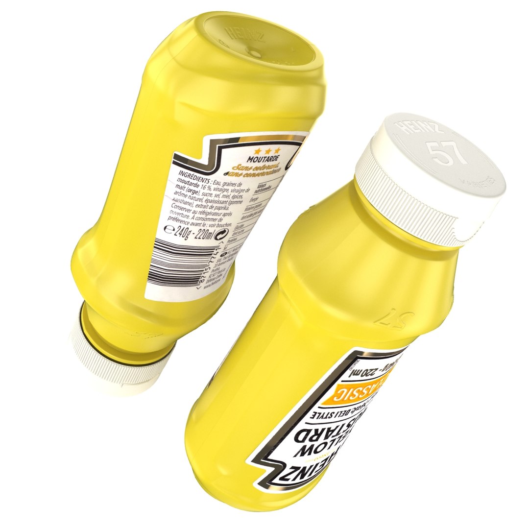 Mustard 3D - TurboSquid 1238222