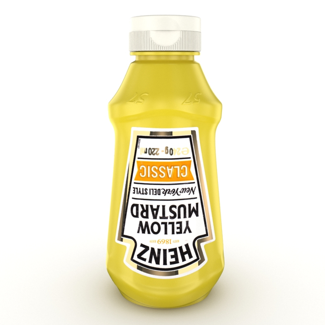 Mustard 3D - TurboSquid 1238222