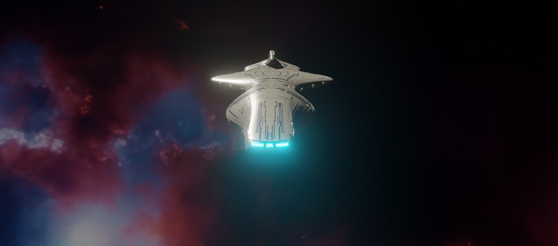 Mothership Model - TurboSquid 2210348