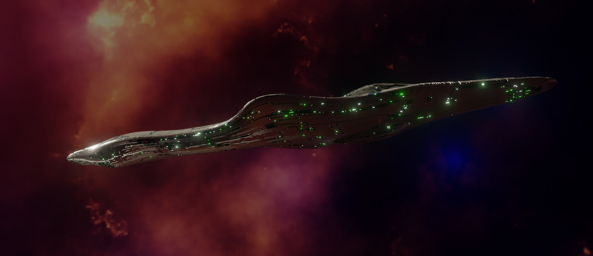 Mothership Model - TurboSquid 2210348