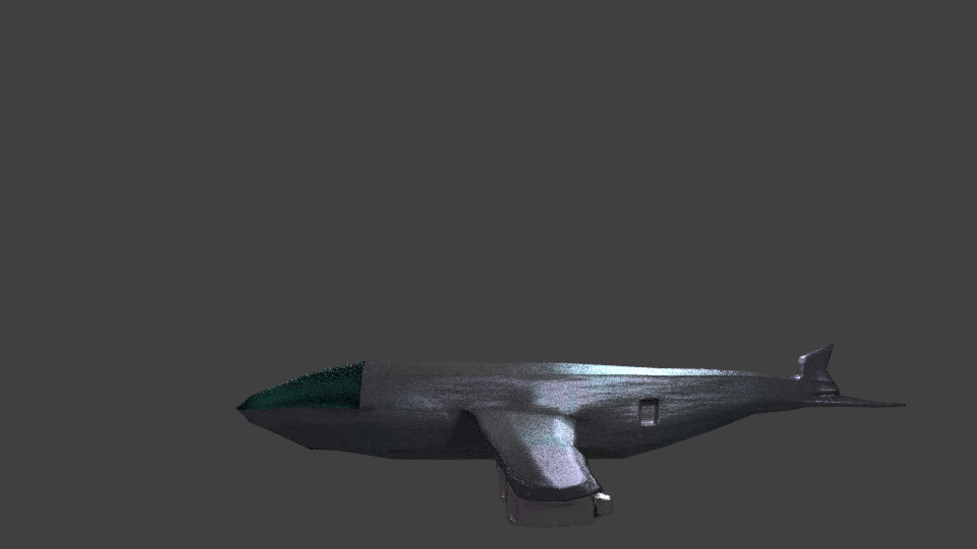 3d Model Of Cargo Airplane