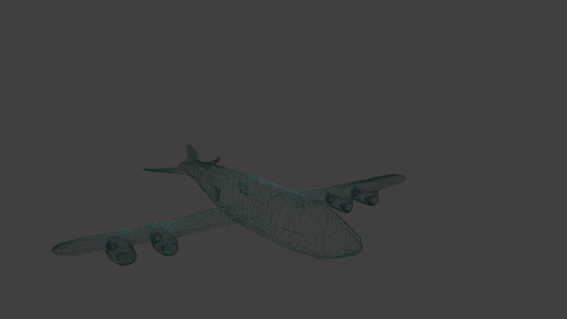 3d Model Of Cargo Airplane