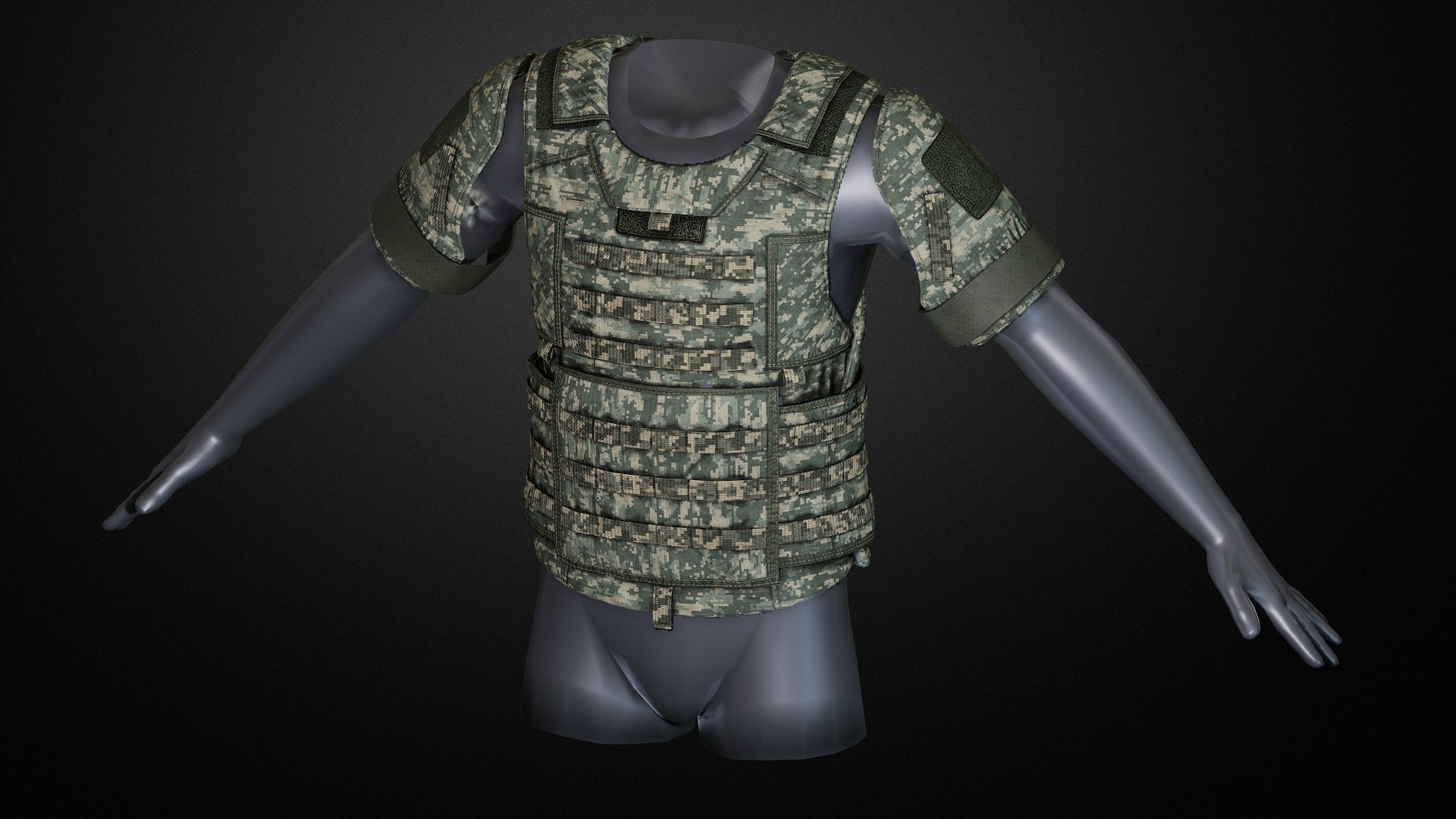 Iotv Vest 3D Model - TurboSquid 1450814