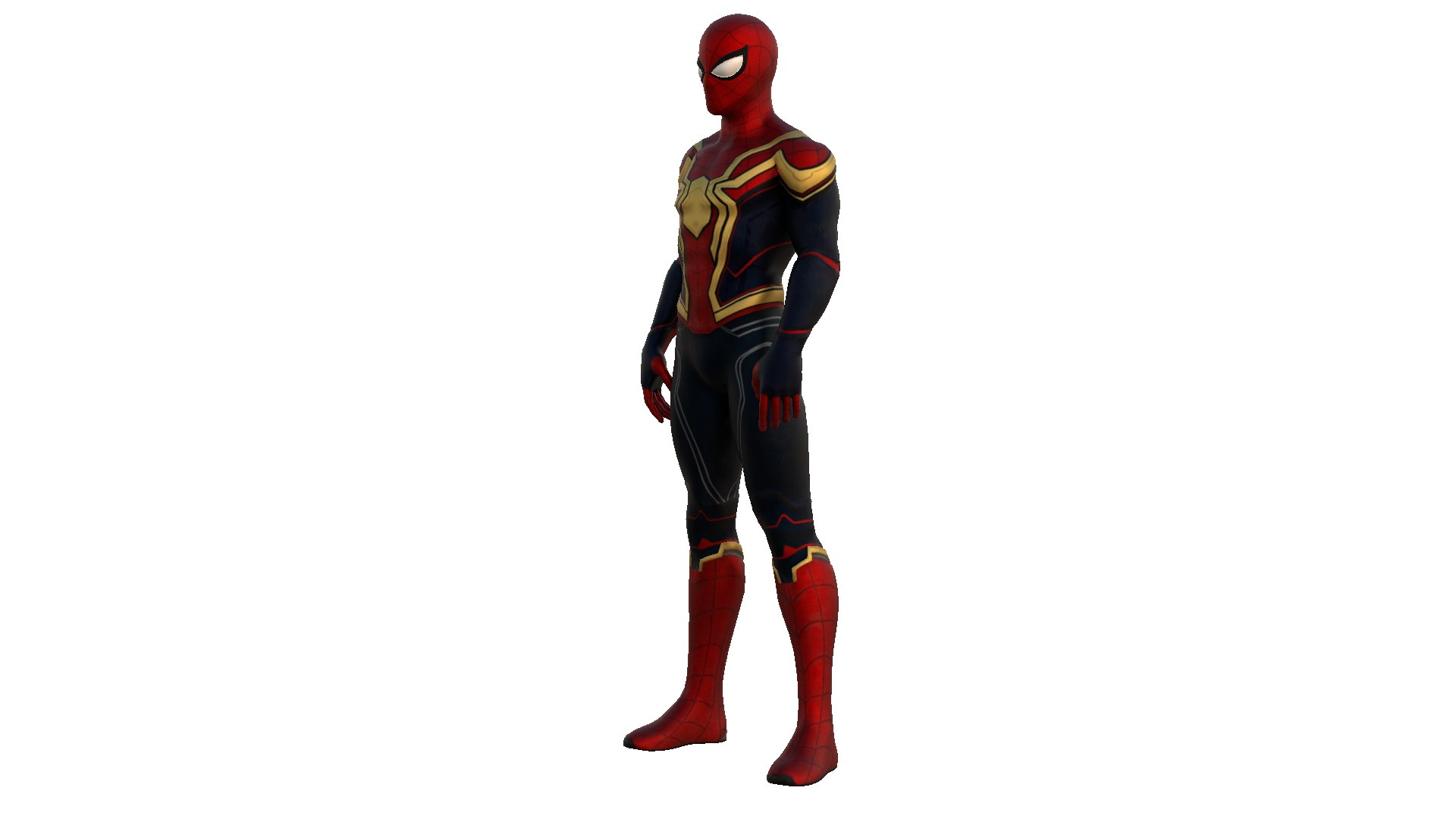 Spider-Man MCU Suit Rigged And Game Ready 3D Model 3D Model ...