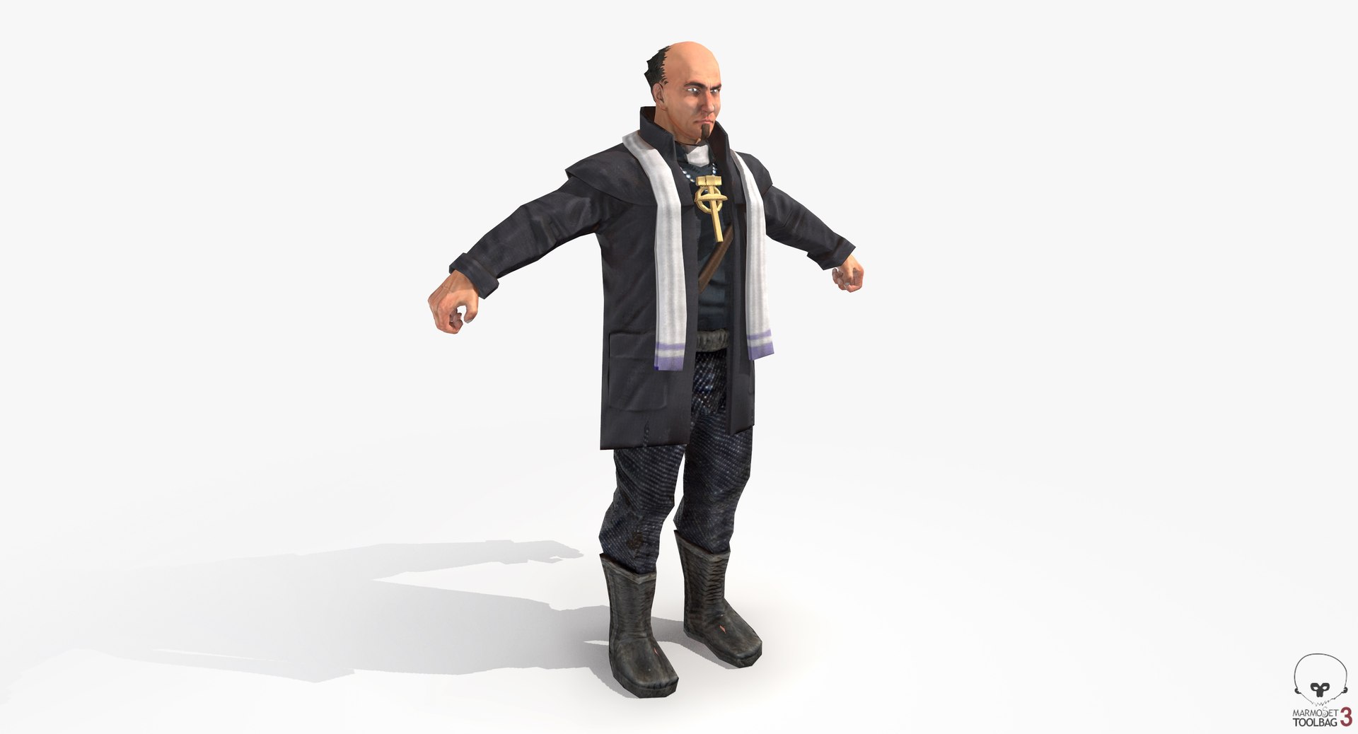 Pistol Packin Priests - 3d Fbx
