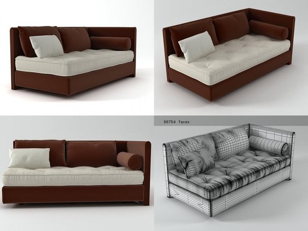 SketchUp Loveseat Models | TurboSquid