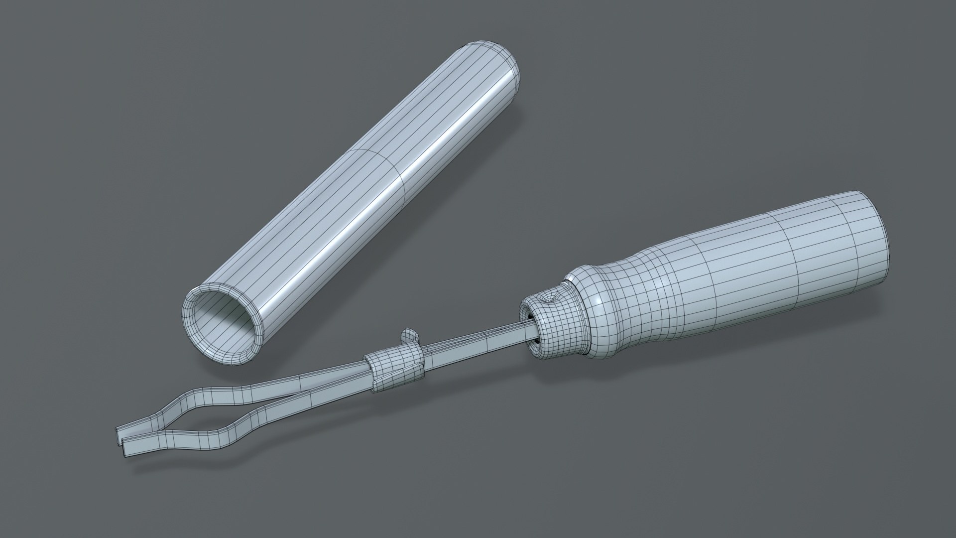 3D Test Tube With Holder - TurboSquid 2071928