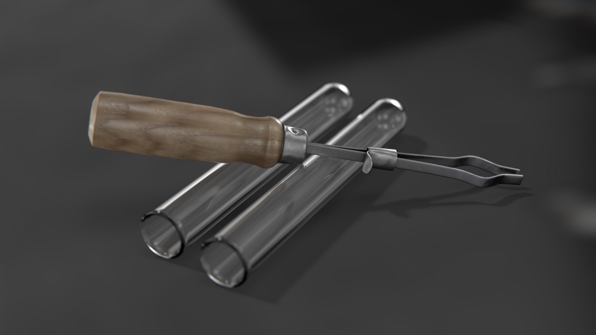 3D Test Tube With Holder - TurboSquid 2071928