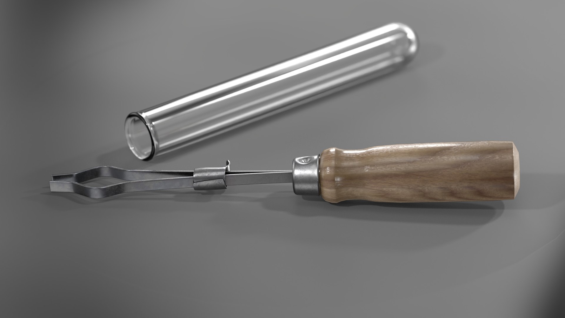 3D Test Tube With Holder - TurboSquid 2071928