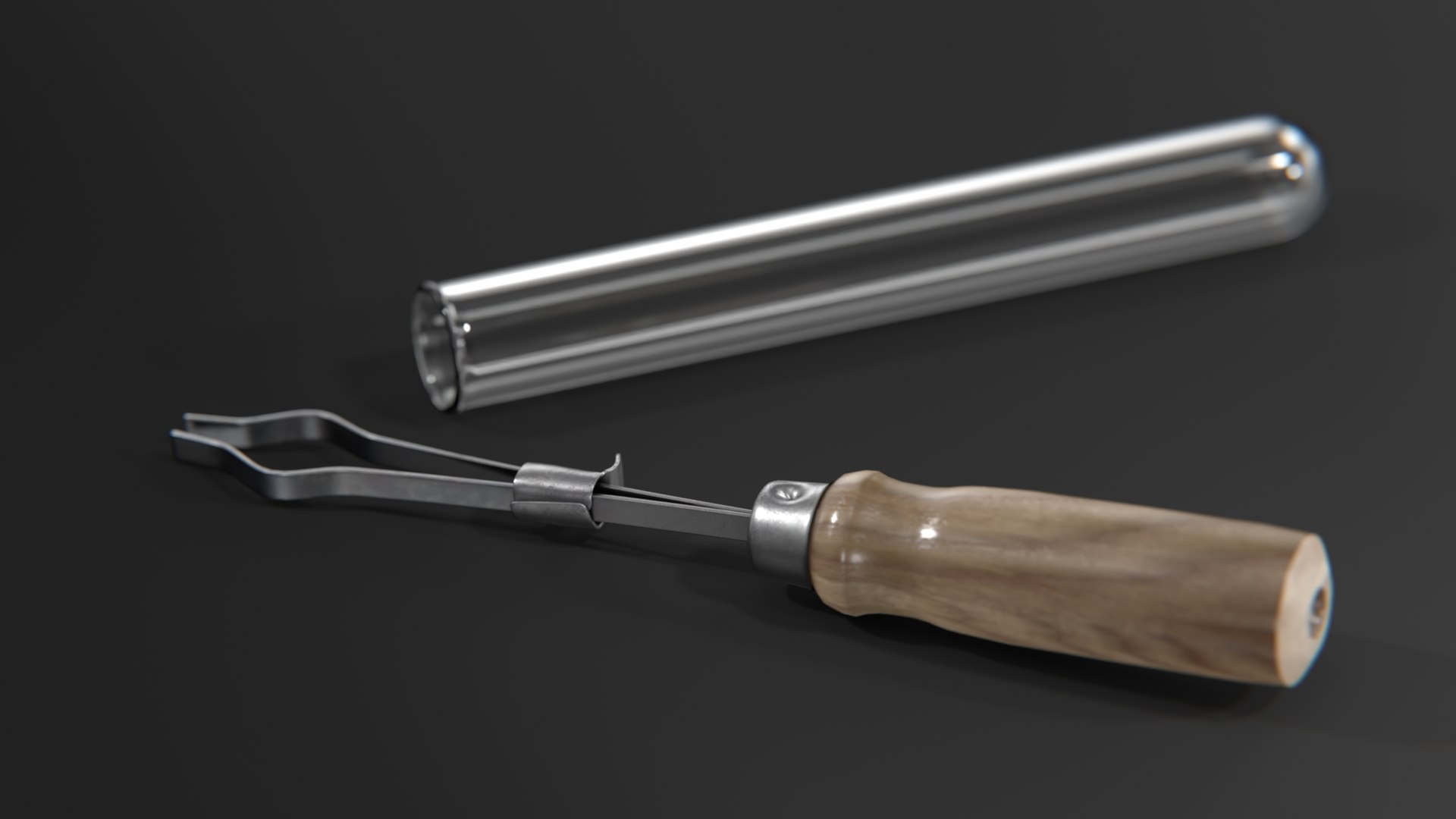 3D Test Tube With Holder - TurboSquid 2071928