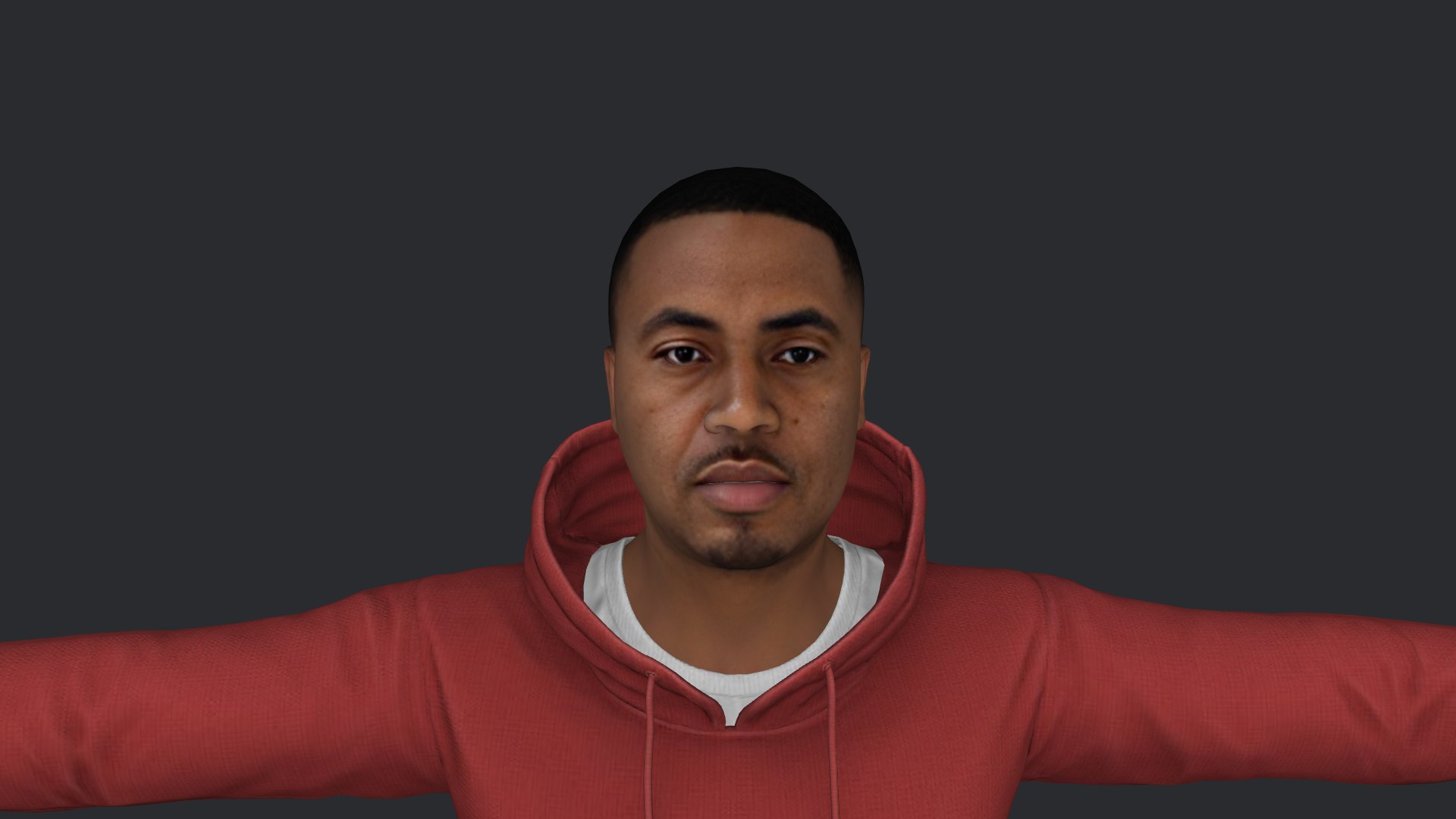 NAS Hyper Realistic Full Body Fully Rigged 3D Character 3D - TurboSquid ...