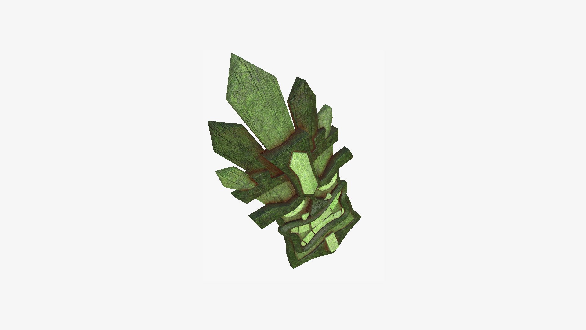 3D Tribal Mask D08 Full Mud - Costume Character Design - TurboSquid 2143730