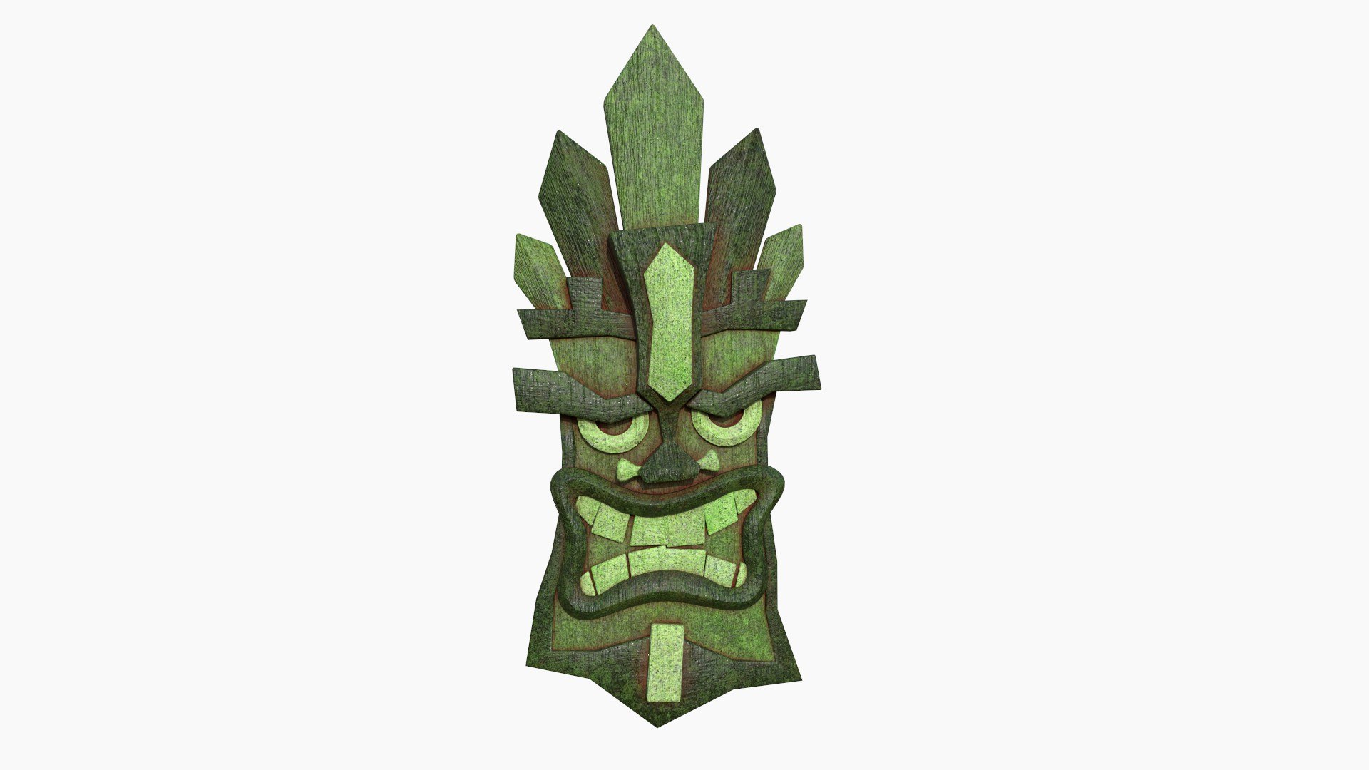 3D Tribal Mask D08 Full Mud - Costume Character Design - TurboSquid 2143730