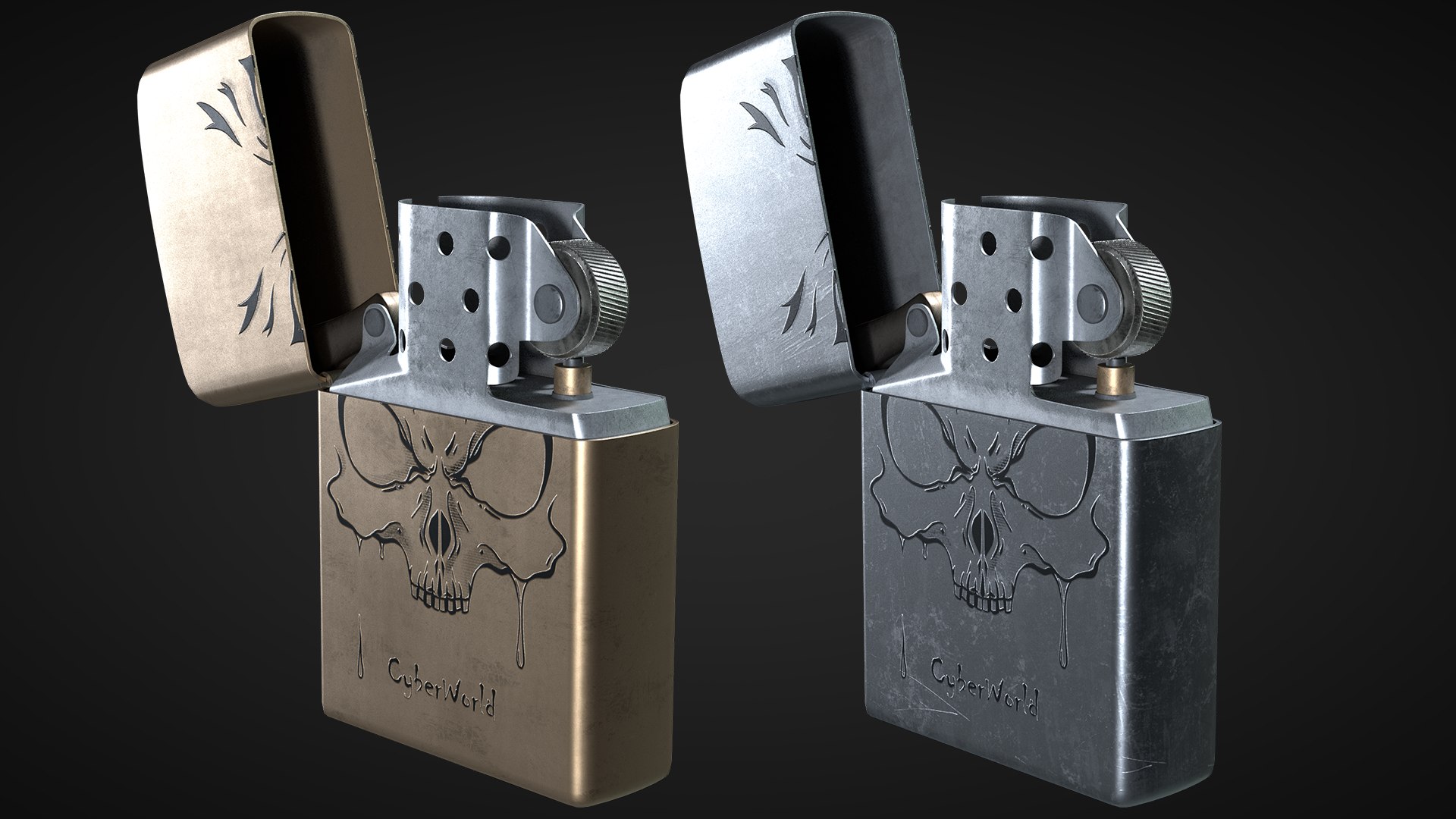 Lighter Pack0001 3D Model - TurboSquid 2018808