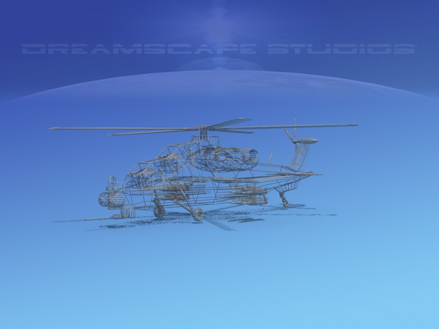 Wz-10 Attack Helicopters Z-10 3d Model