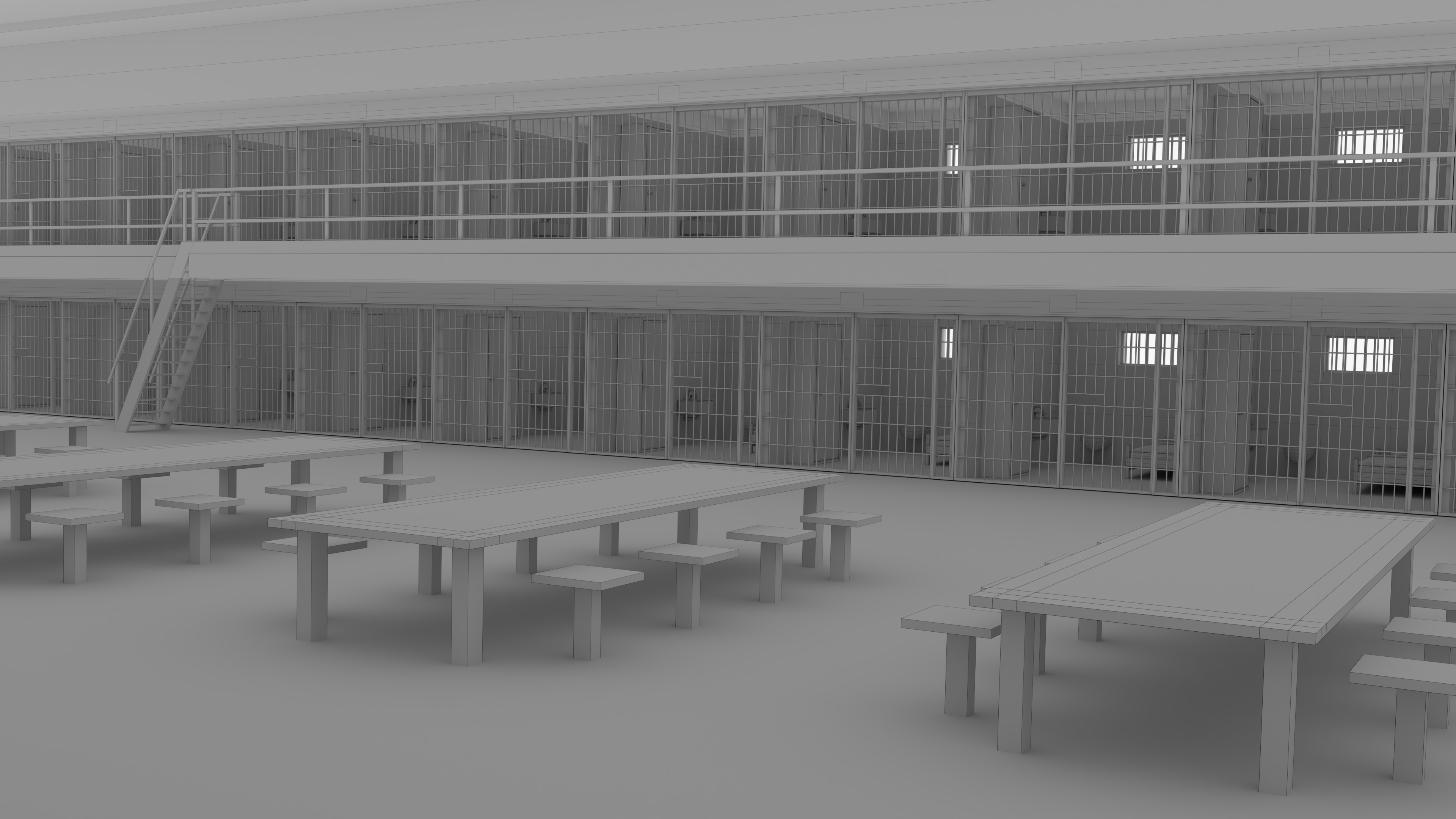 Prison Cells 3D - TurboSquid 1732014