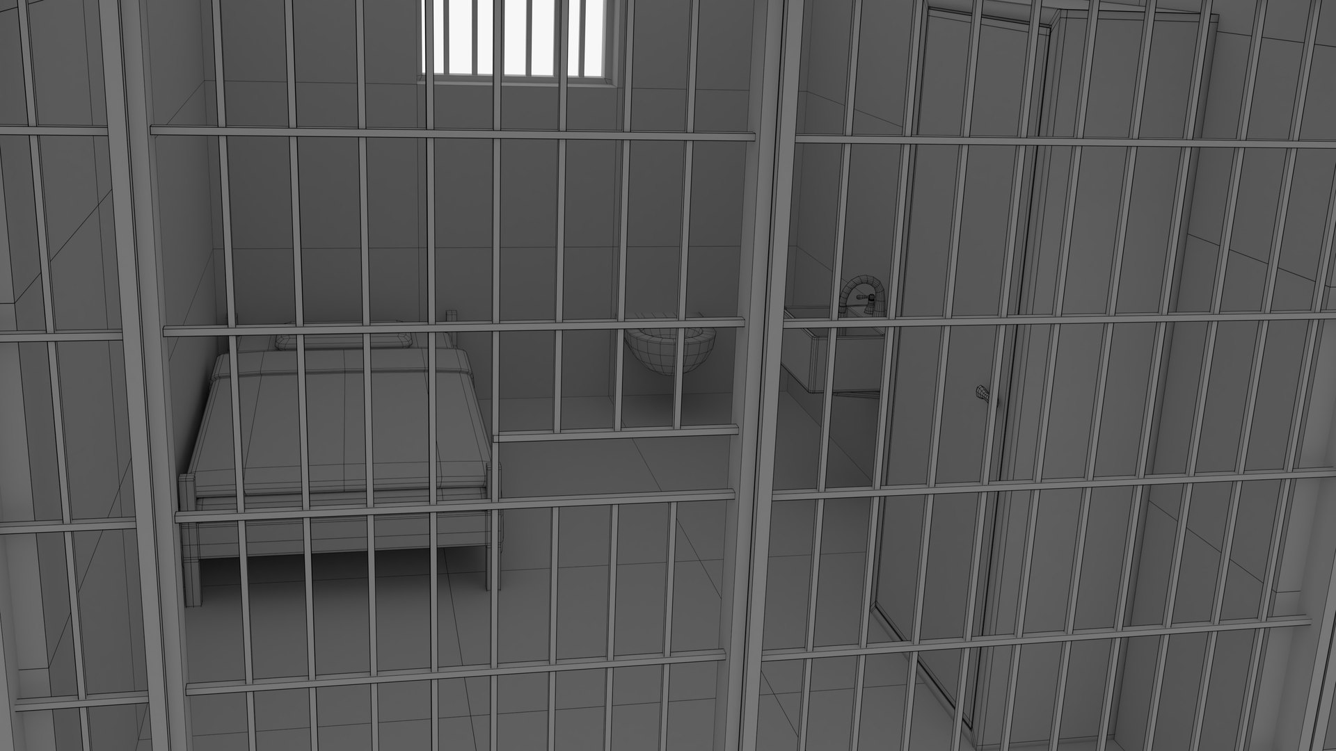 Prison Cells 3D - TurboSquid 1732014