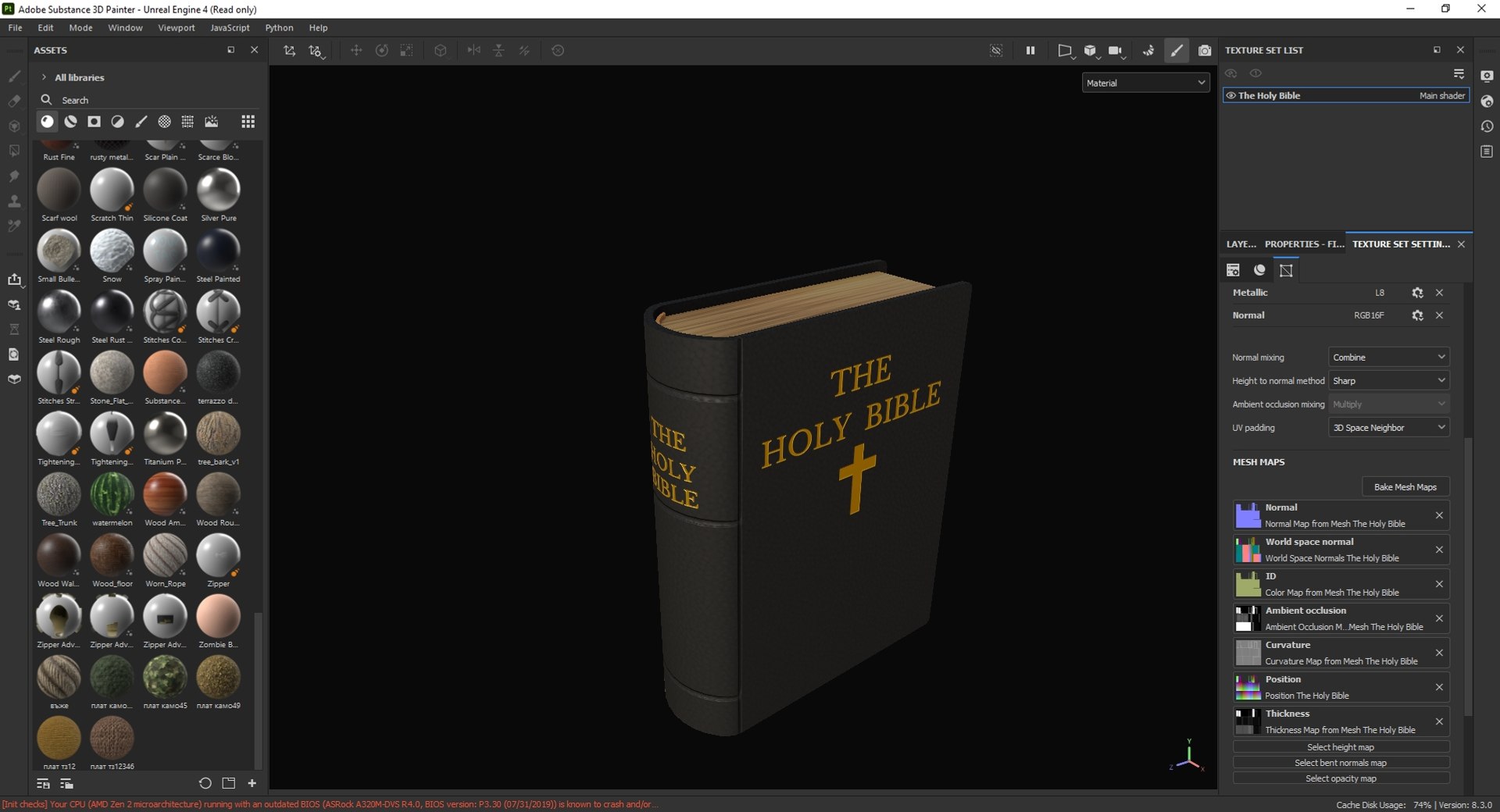 The Holy Bible 3D Model - TurboSquid 2105692