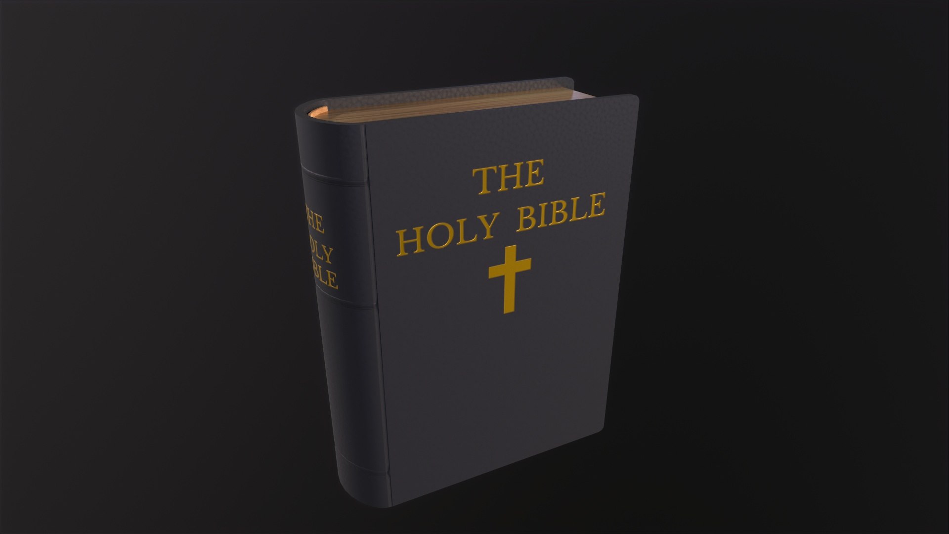 The Holy Bible 3D Model - TurboSquid 2105692