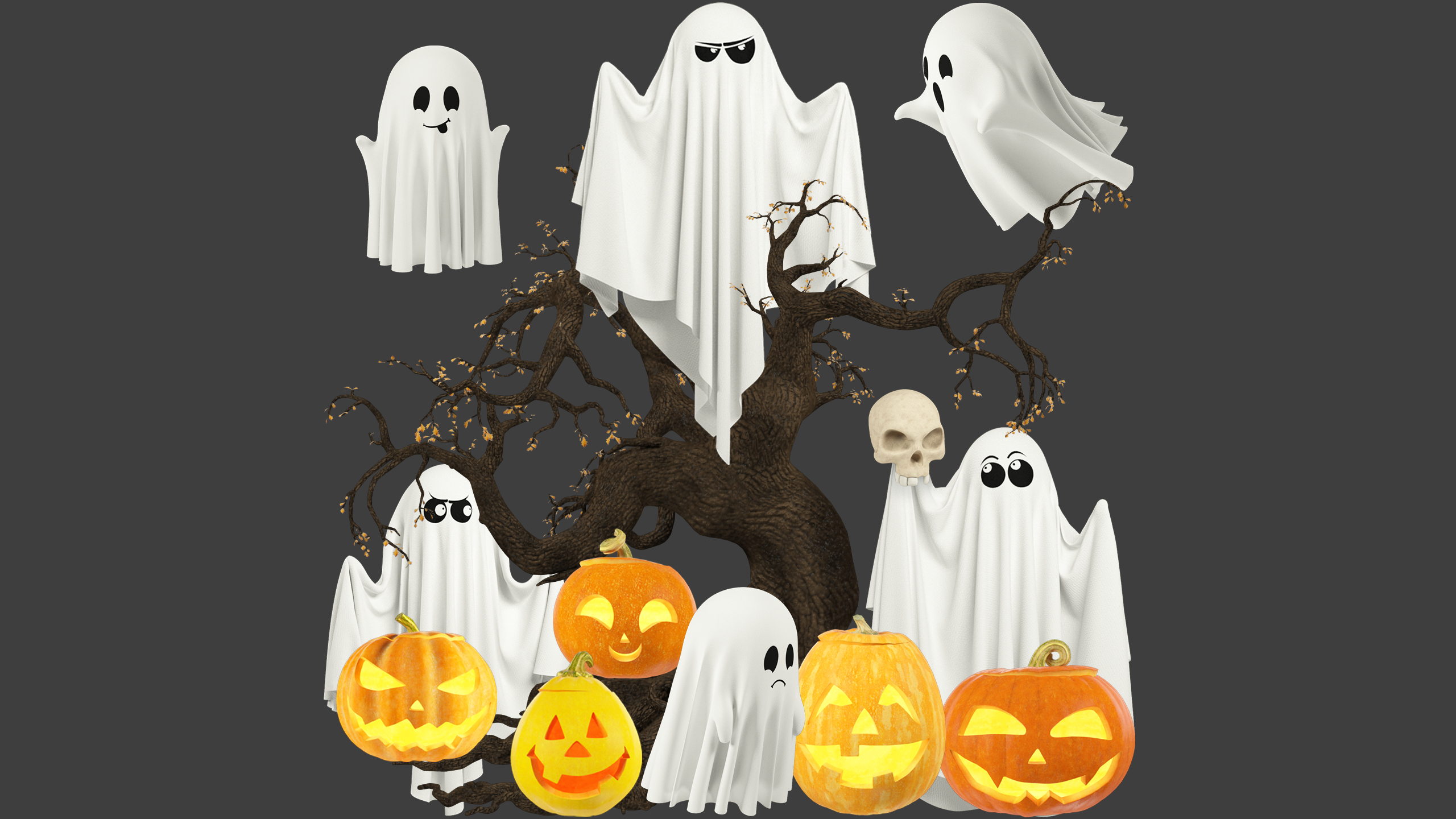 Halloween Collection V1 3D model - TurboSquid 1781496