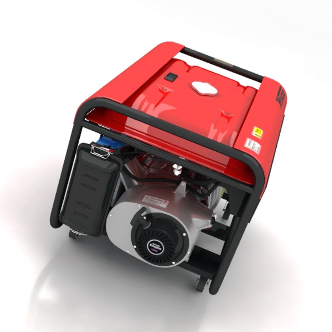 Electric Generator 3d Model