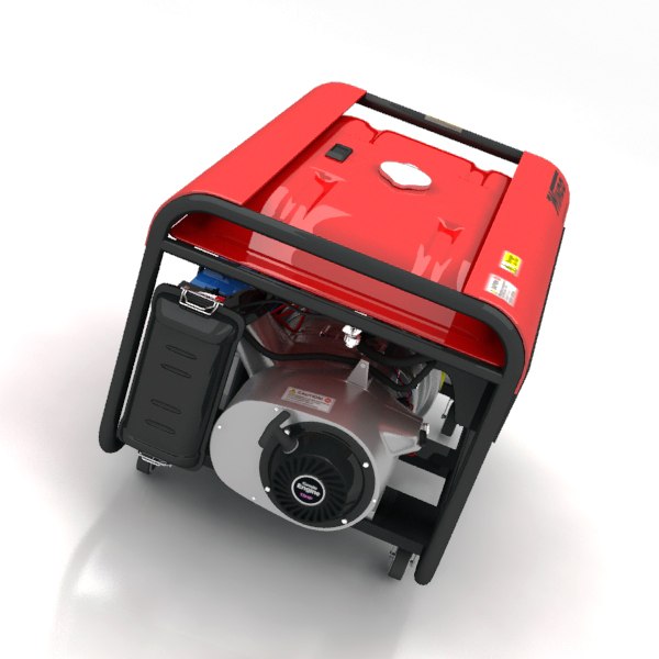 electric generator 3d model