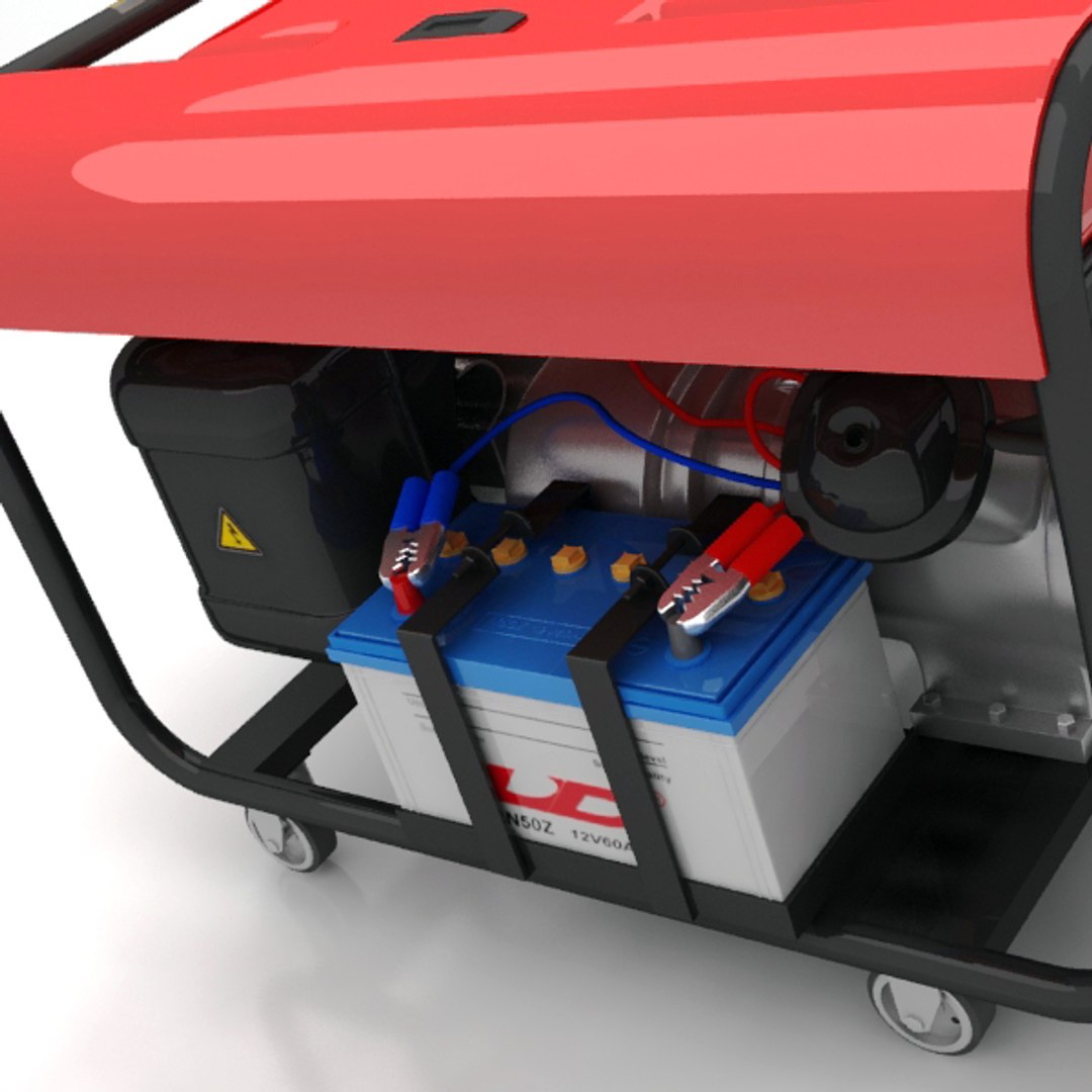 Electric Generator 3d Model